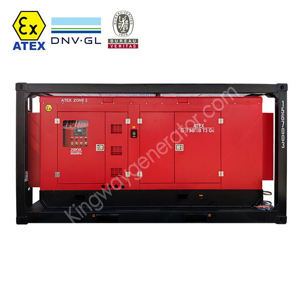 DNV standards Atex Zone II T3 explosion proof diesel generator with ...