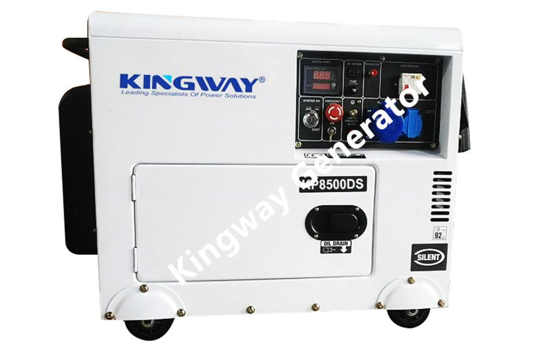 Water Cooled 3phase 50hz 1500rpm Silent Diesel Portable Generator Set ...