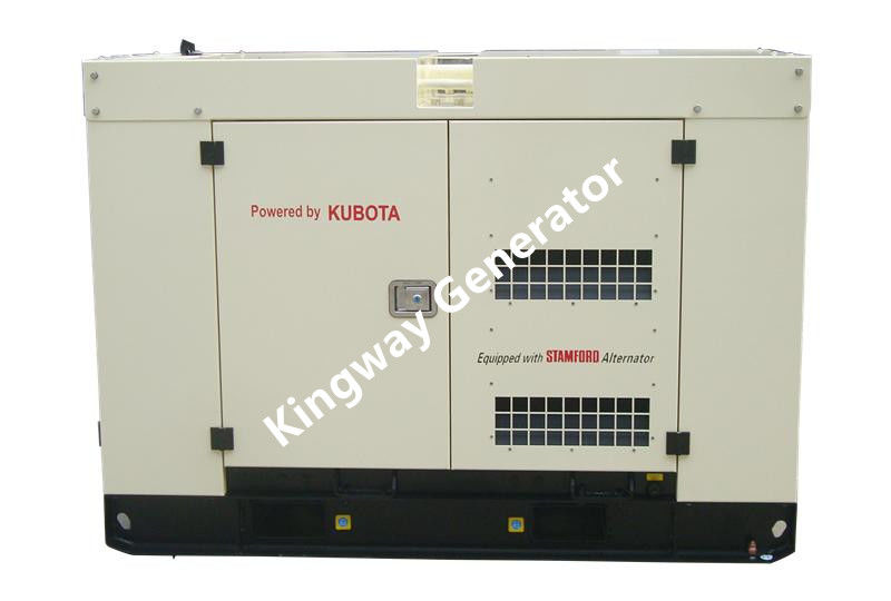 25KVA ISUZU Diesel Engine Generator Silent Type 3 Phase 50HZ