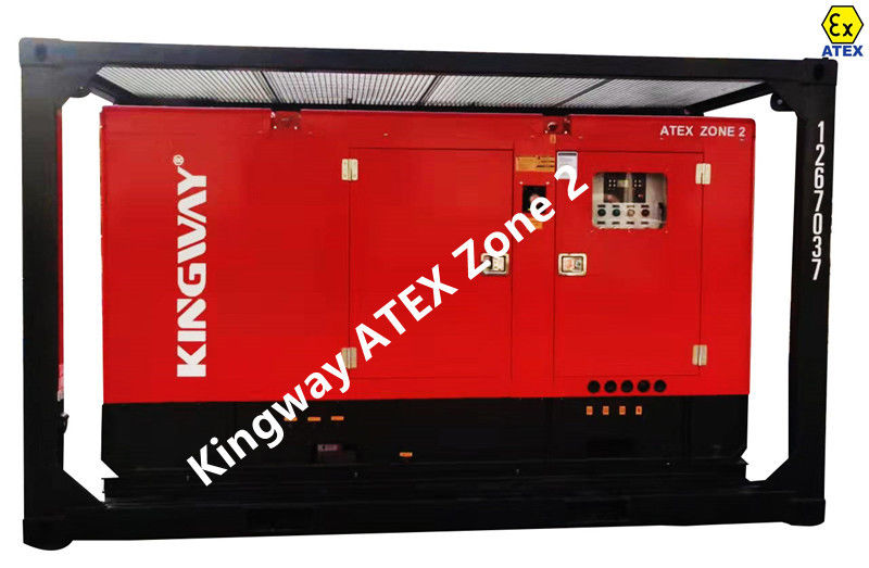 ATEX Zone II 3 Phase Diesel Generator Set 60KVA With DNV 2.7-1 Lifting ...