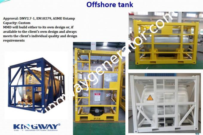 Lifting Frame Shipping Container Skid DNV For Generator Offshore Platforms