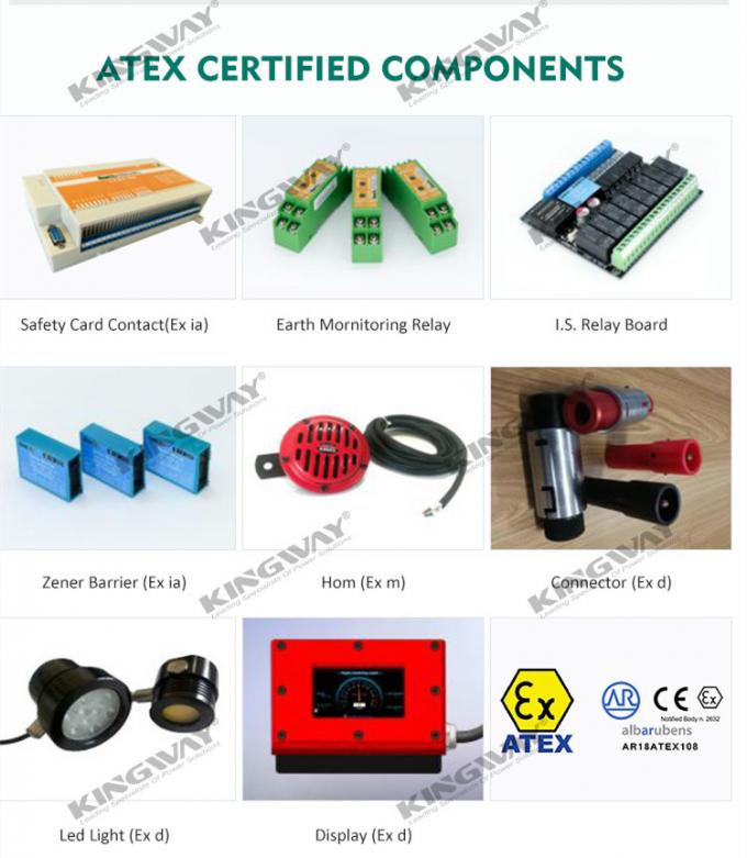 200KVA ATEX Certified T3 Zone 2 Generator Set DNV standards Lifting Frame