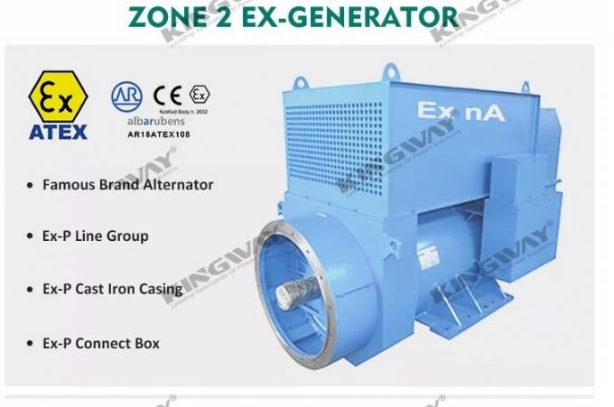 Atex Zone 2 Explosion Proof Generator Set 20KVA with DNV Lifting Frame