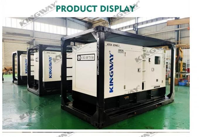 Atex Zone 2 Explosion Proof Generator Set 20KVA with DNV Lifting Frame